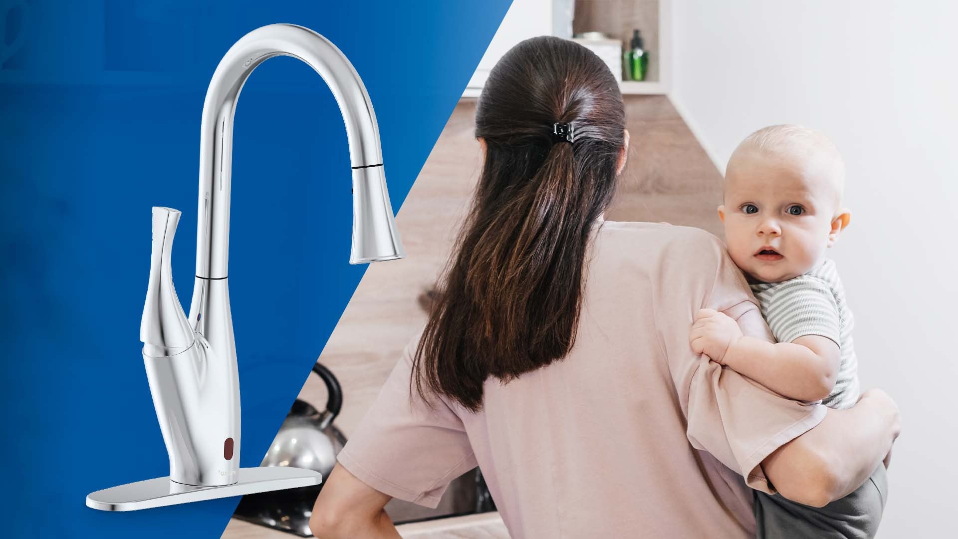 Introducing the Best Toucheless Kitchen Faucet - Smart Gadgets – Bio Bidet